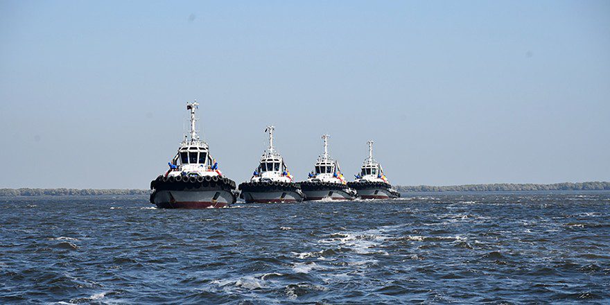 Four powerful new tugs from Sanmar Shipyards arrive at Port Qasim ... Four powerful new tugs from Sanmar Shipyards arrive at Port Qasim ...