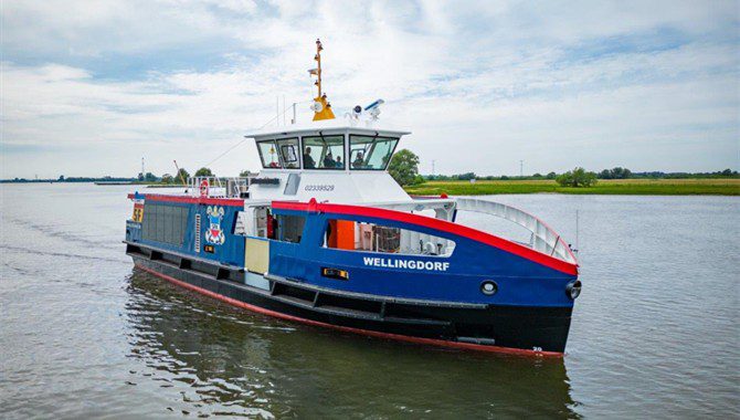 German operator SFK takes delivery of full-electric ferry outfitted ...