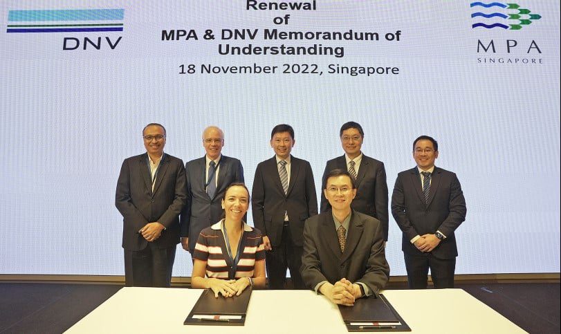 DNV, MPA Singapore renew decarbonization and digitalization partnership ...
