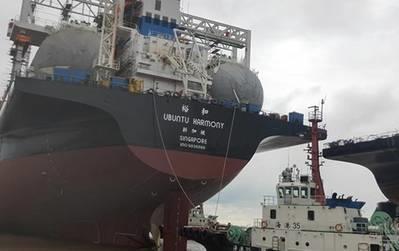 LNG Capesize+ newbuild completes first mission | World Ports Organization