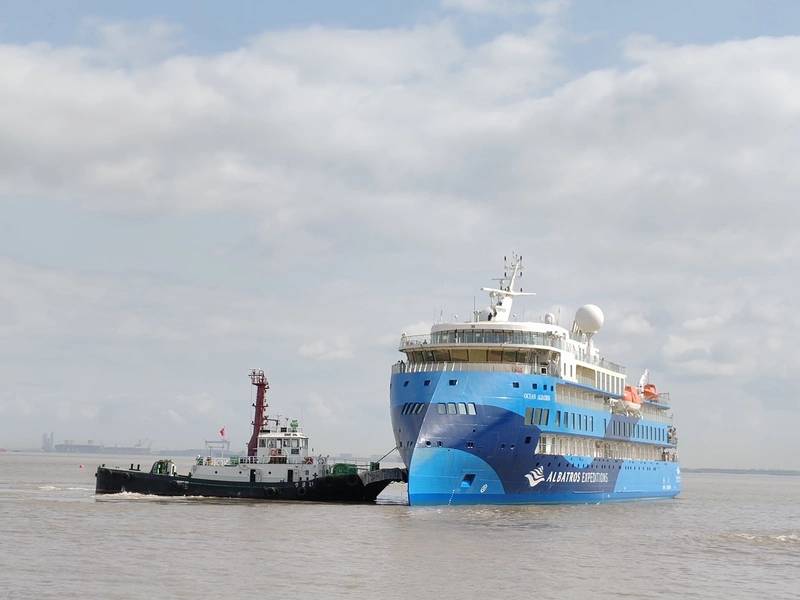 Ocean Albatros, Sixth Infinity Class Ship, Delivered to SunStone ...