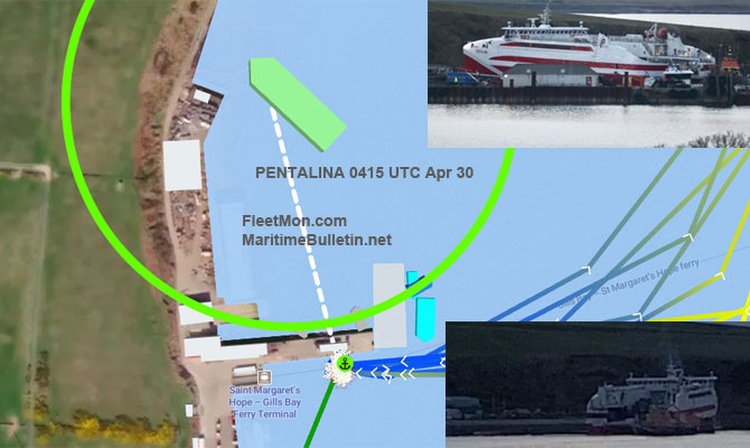 Ferry fire, grounding, water ingress – Orkneys | World Ports Organization