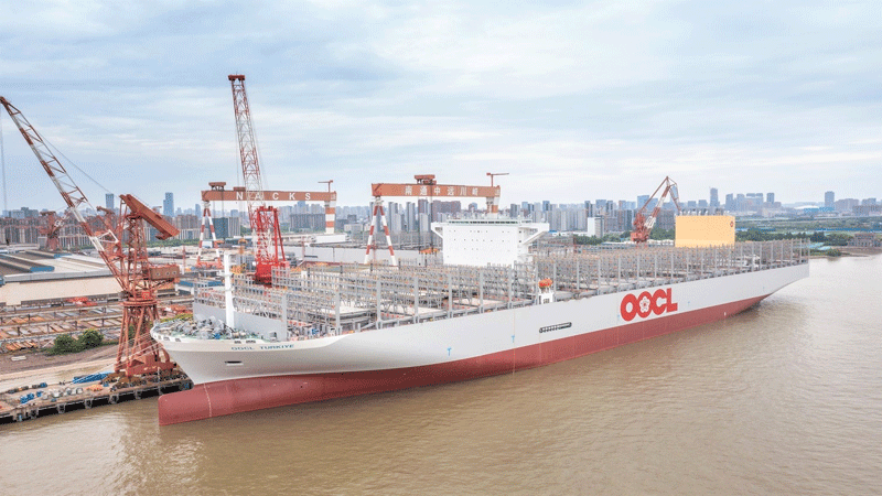 OOCL adds another 24,188 TEU container vessel to fleet | World Ports ...