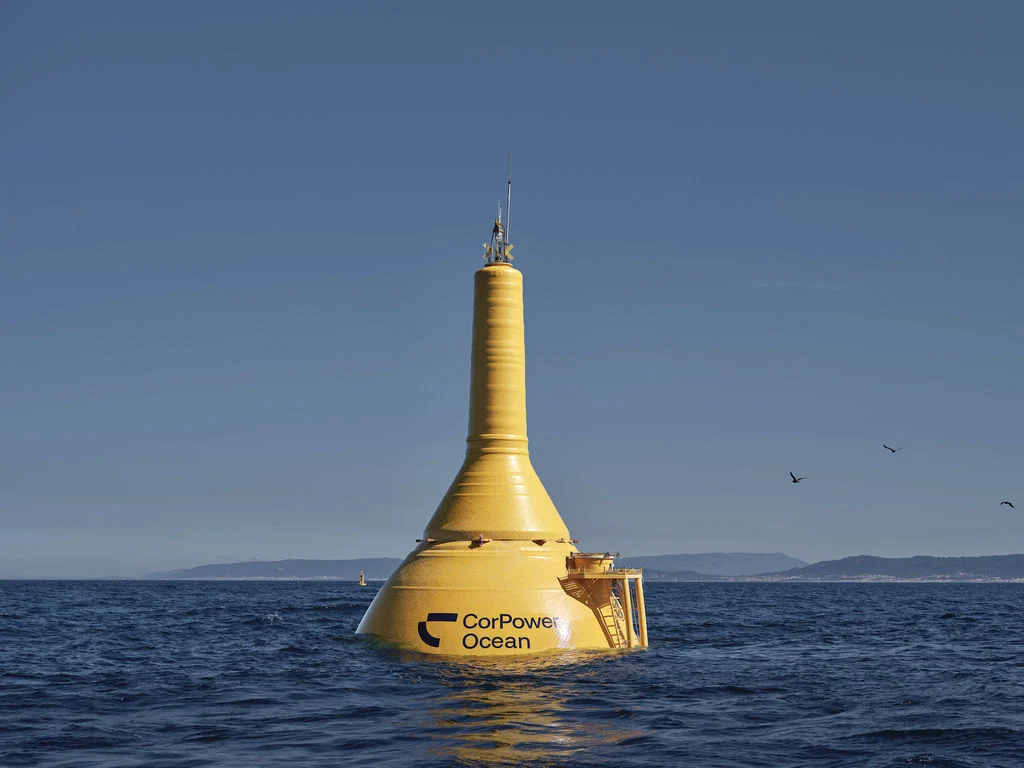 CorPower Ocean’s next-gen wave energy device hits waters offshore ...