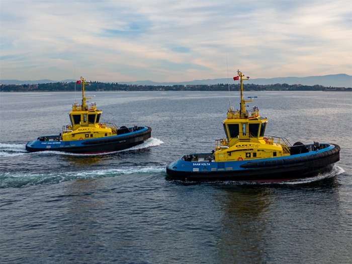 Sanmar electric tug duo is on the way to join SAAM Towage’s Vancouver fleet | World Ports ...