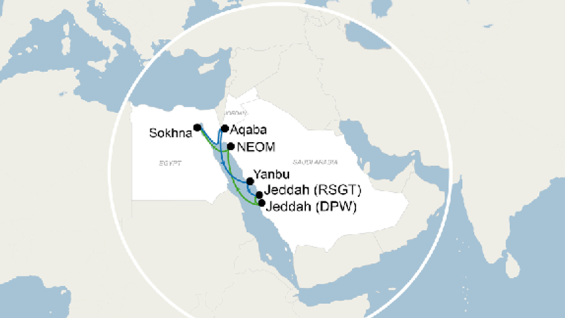 CMA CGM, Folk Maritime deliver upgraded Jeddah-North Red Sea service ...